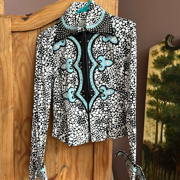 Tops | Custom Made Western Pleasure Show Shirt I Would Say More Of A ...